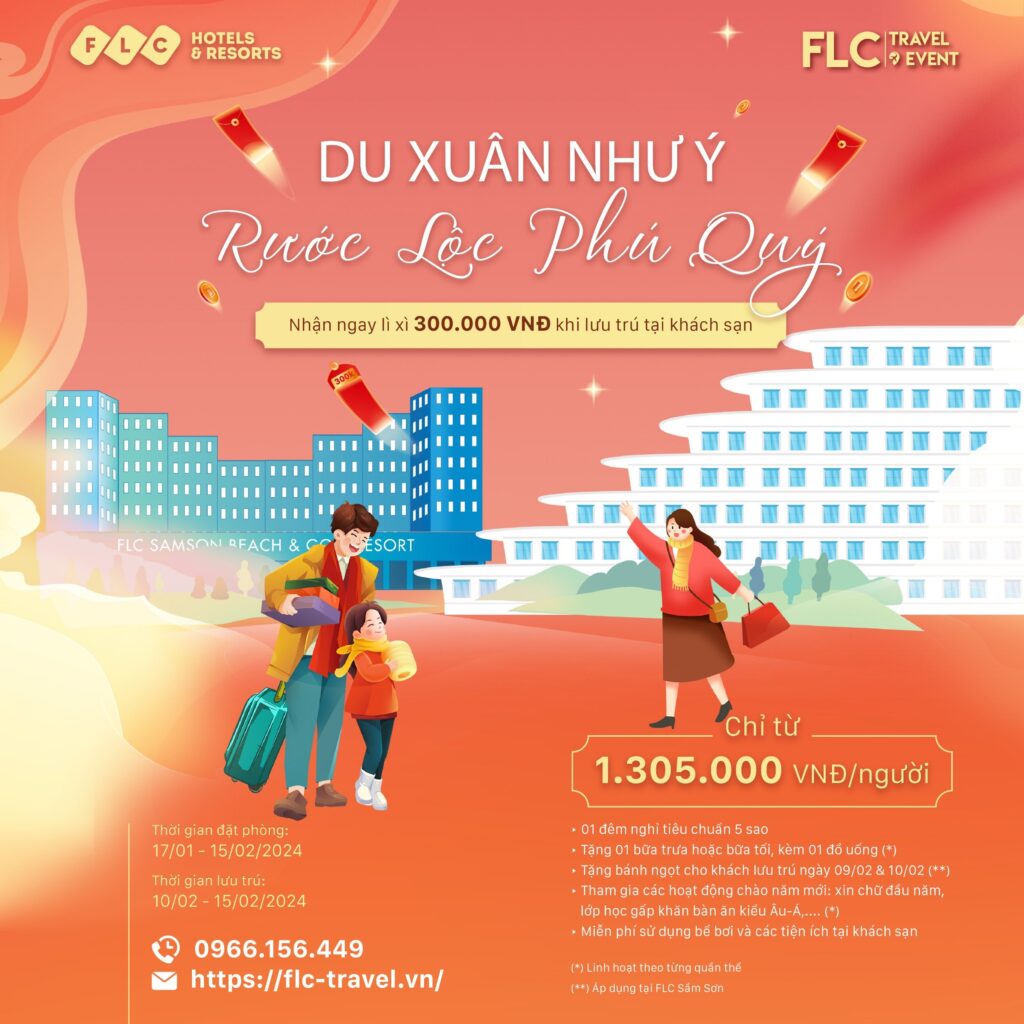 ️ DU XUÂN NHƯ Ý, RƯỚC LỘC PHÚ QUÝ 🌸 ⋆ FLC Travel & Event - Sự lựa chọn ...